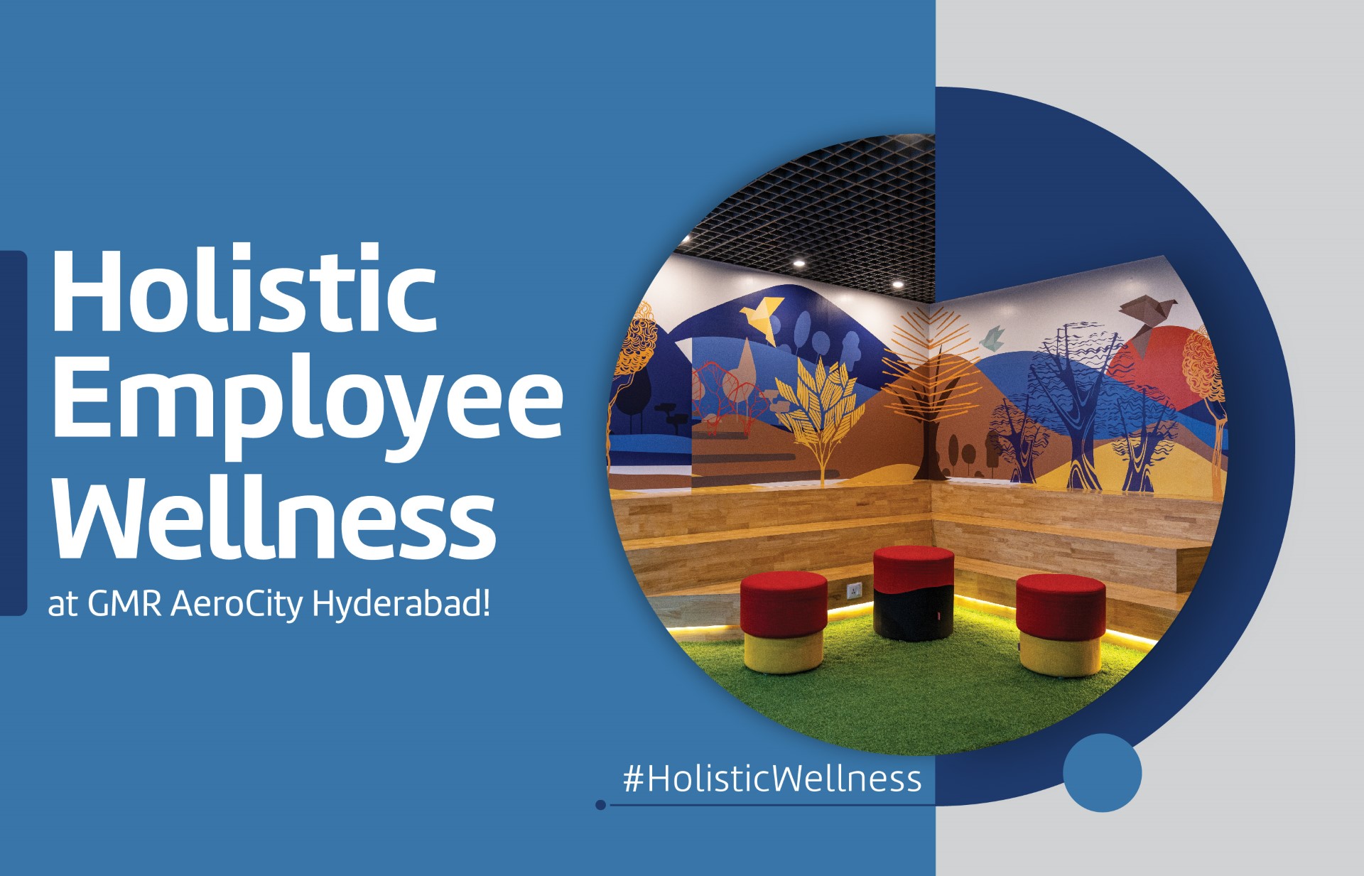 Employee Health and Wellness at GMR AeroCity Hyderabad